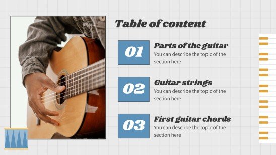 Learn to Play Guitar Workshop | Google Slides & PPT