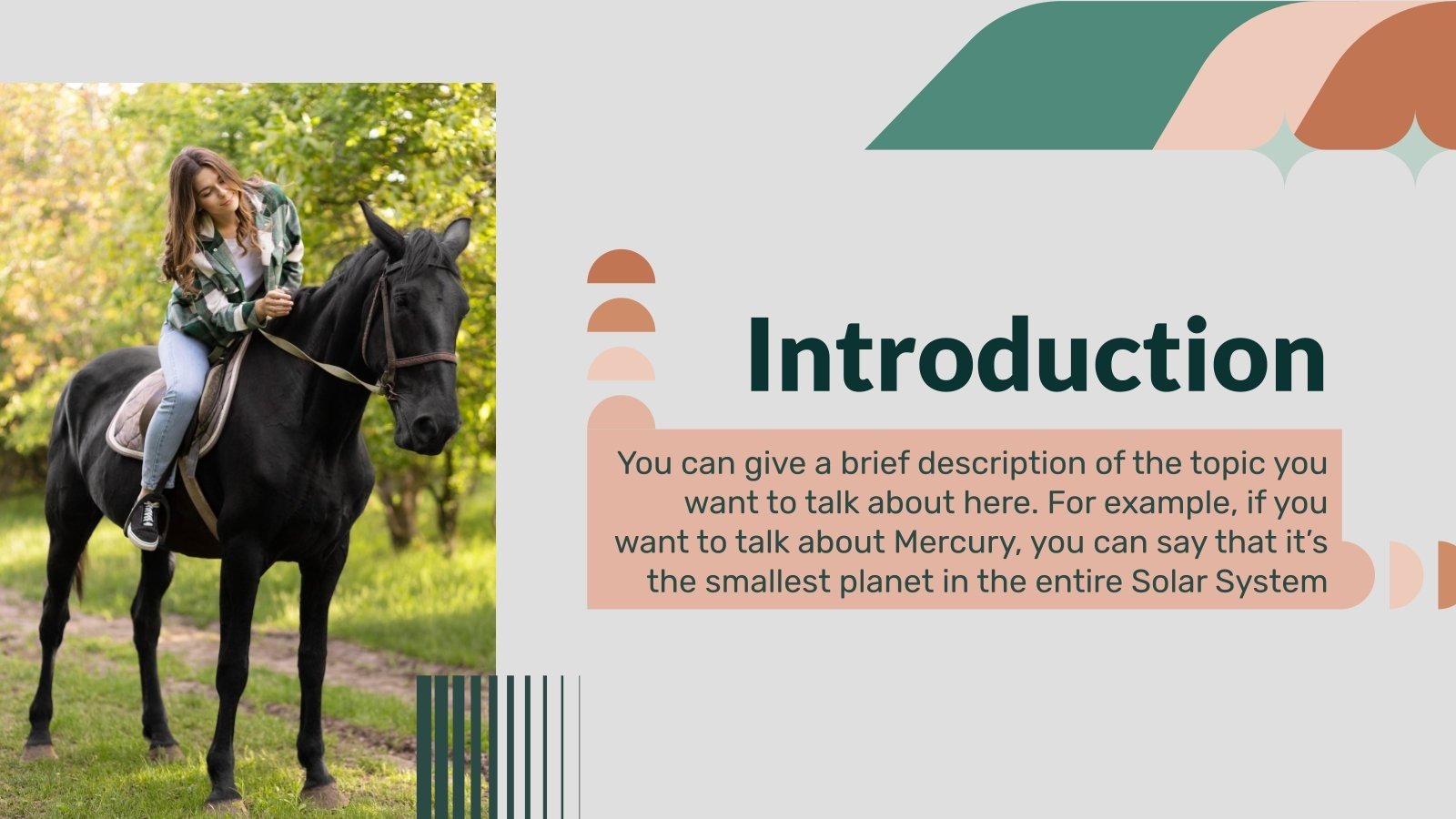 Horse Riding Assisted Therapy | Google Slides & PPT
