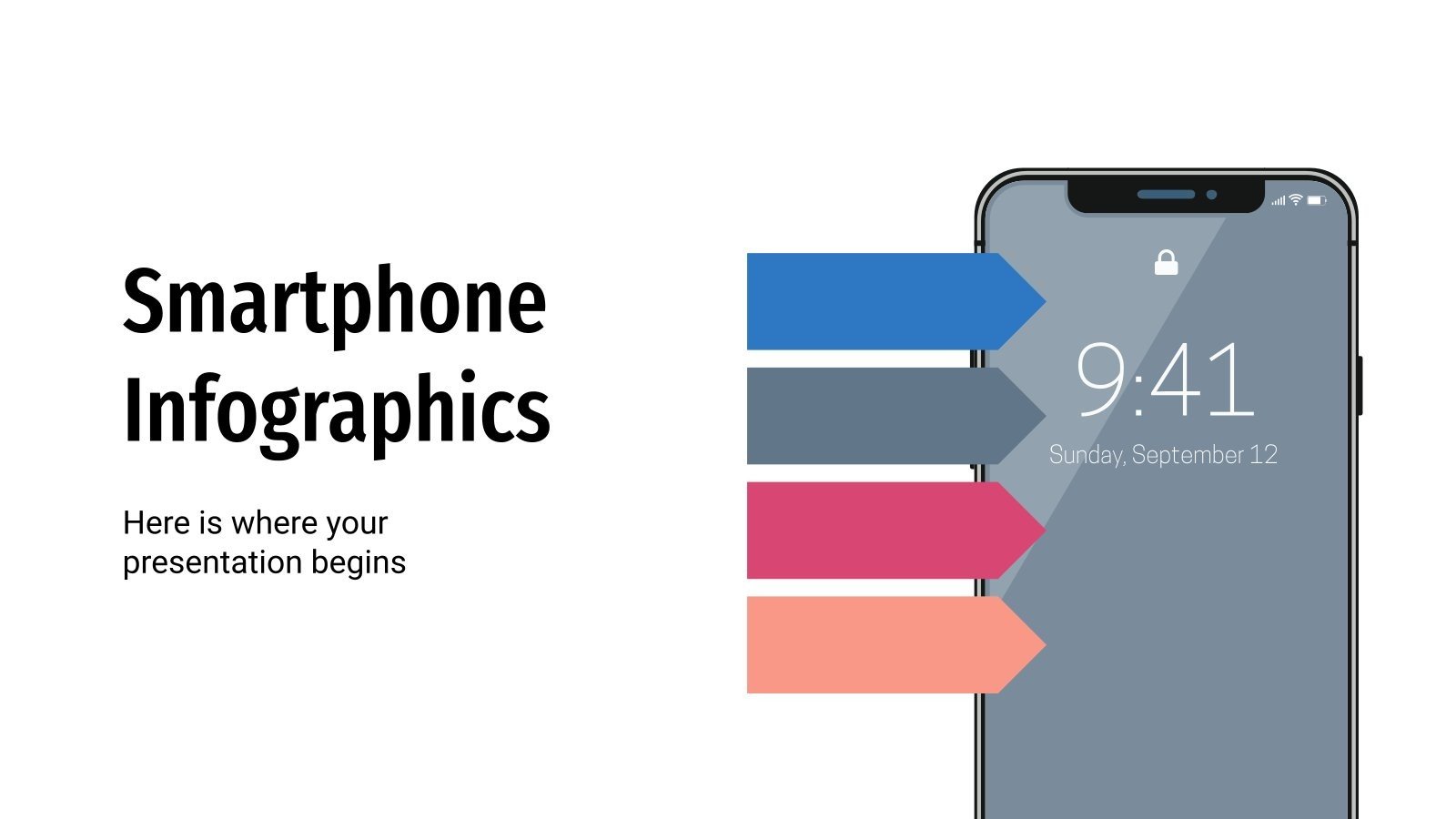 Smartphone Infographics | Template for Google Slides and PPT