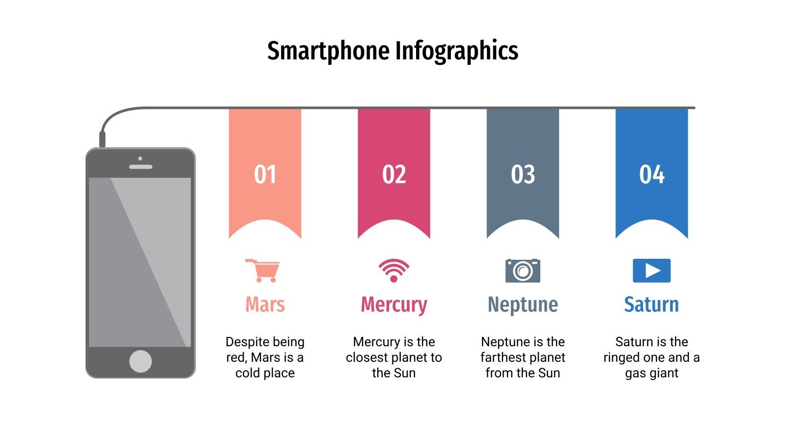 Smartphone Infographics | Template for Google Slides and PPT