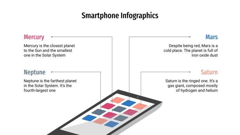 Smartphone Infographics | Template for Google Slides and PPT