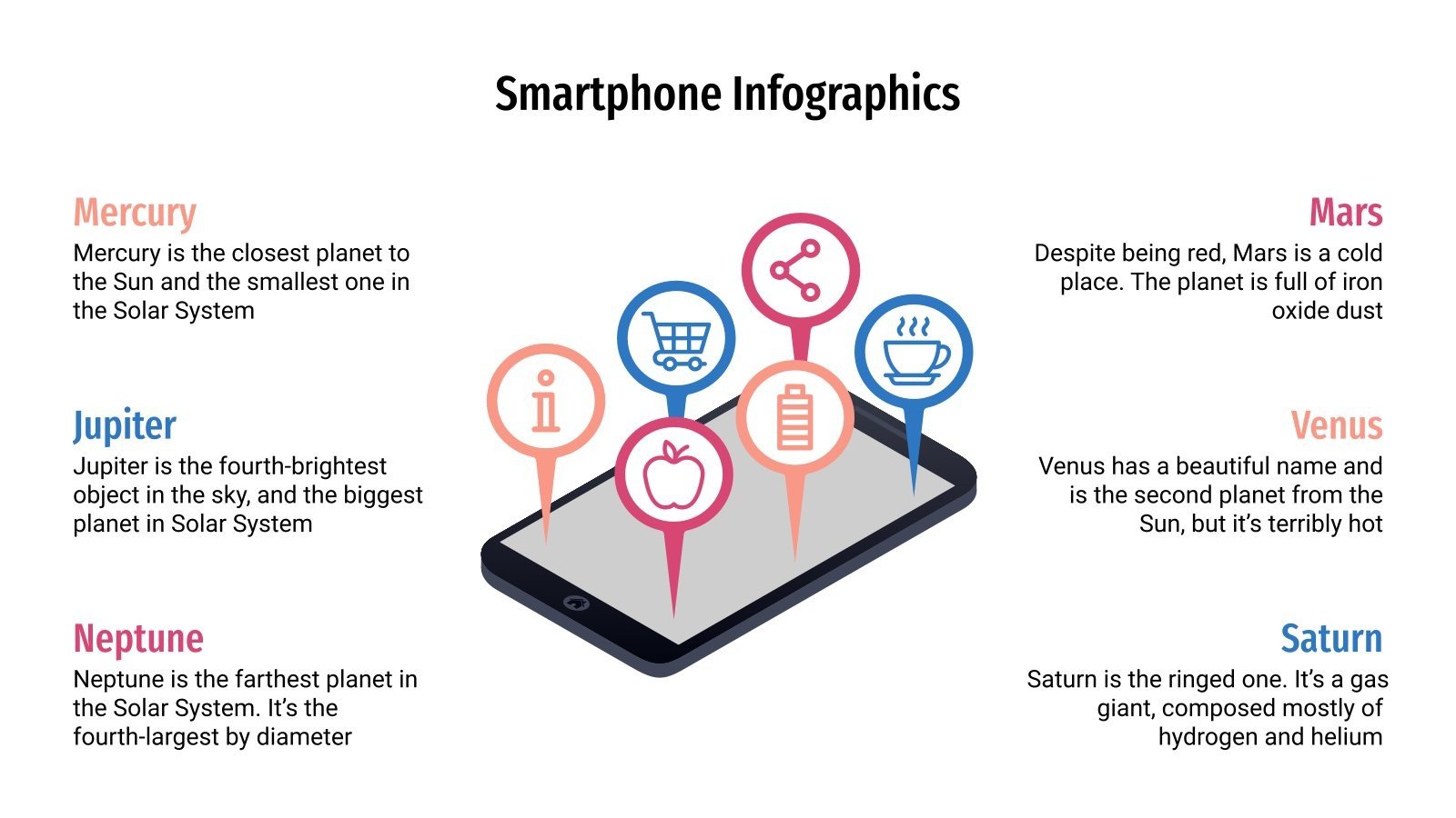 Smartphone Infographics | Template for Google Slides and PPT