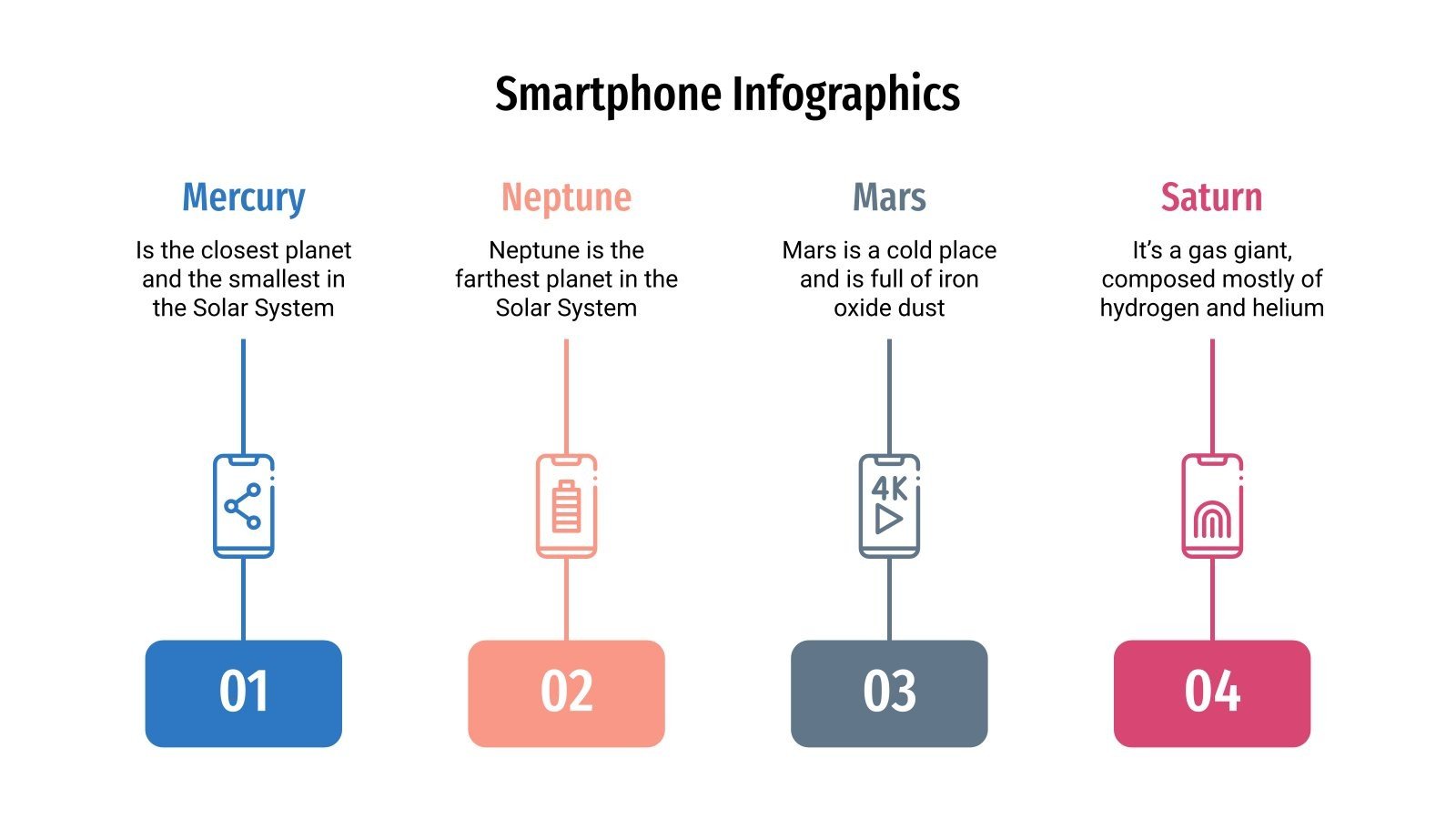 Smartphone Infographics | Template for Google Slides and PPT