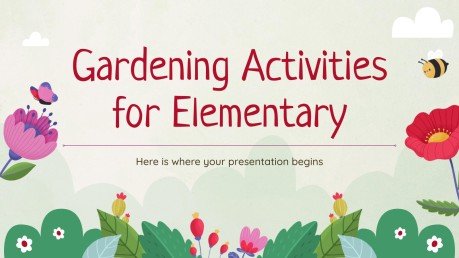 Free templates about plants for Google Slides and PowerPoint