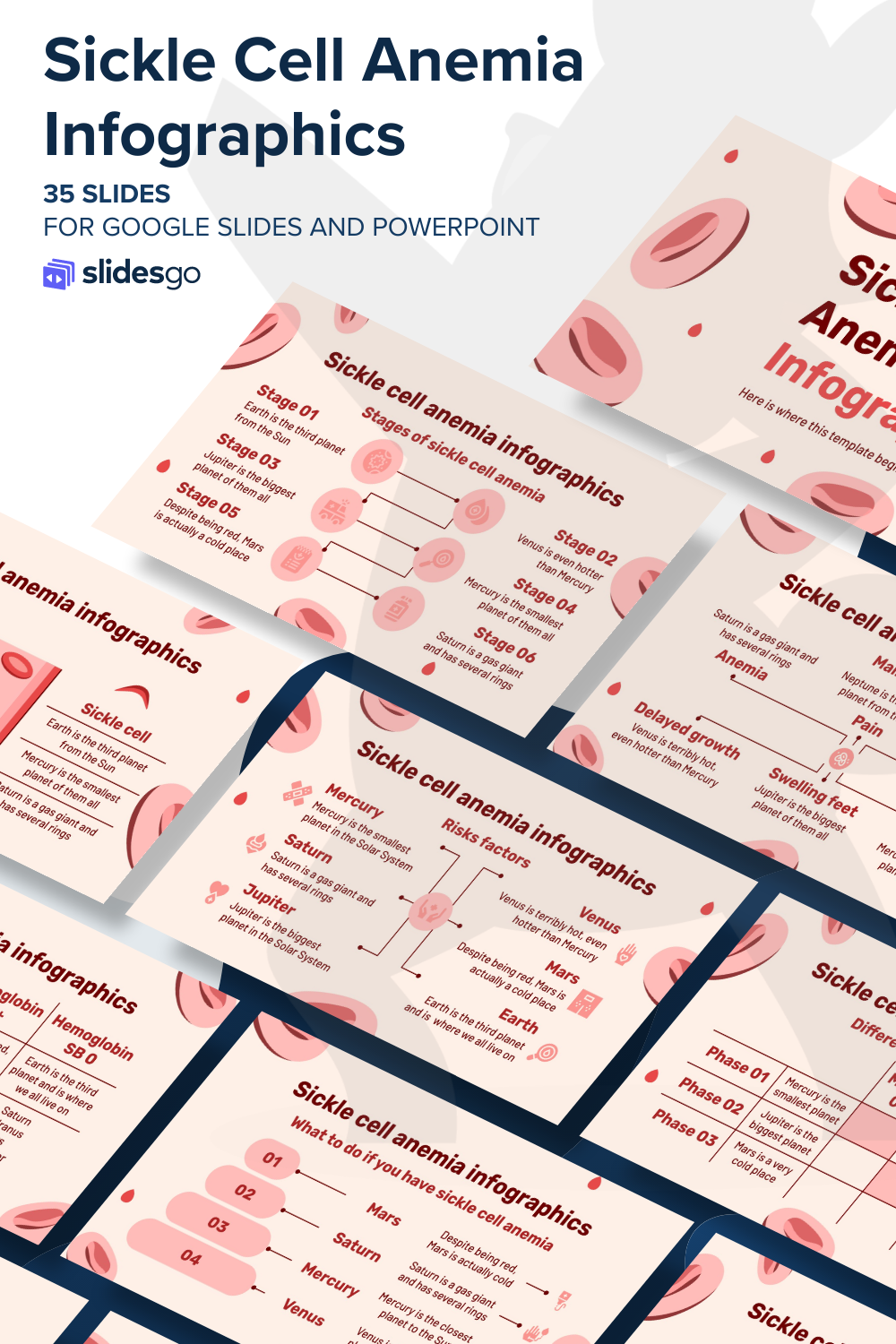 Sickle Cell Anemia Infographics | Google Slides & PPT