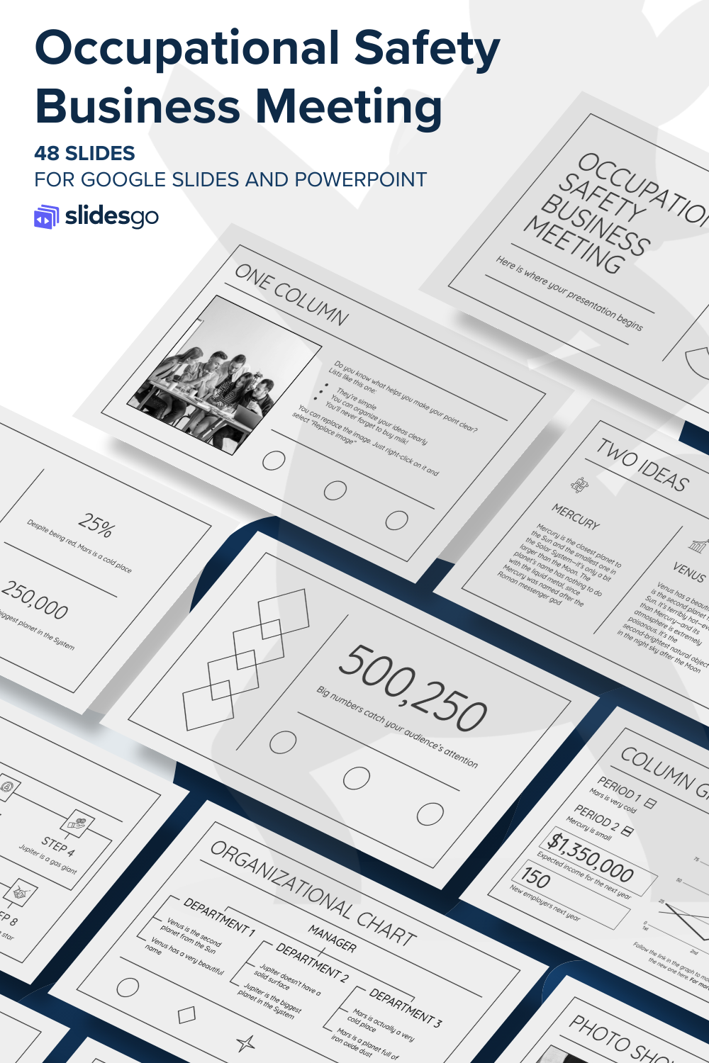 Occupational Safety Business Meeting | Google Slides & PPT