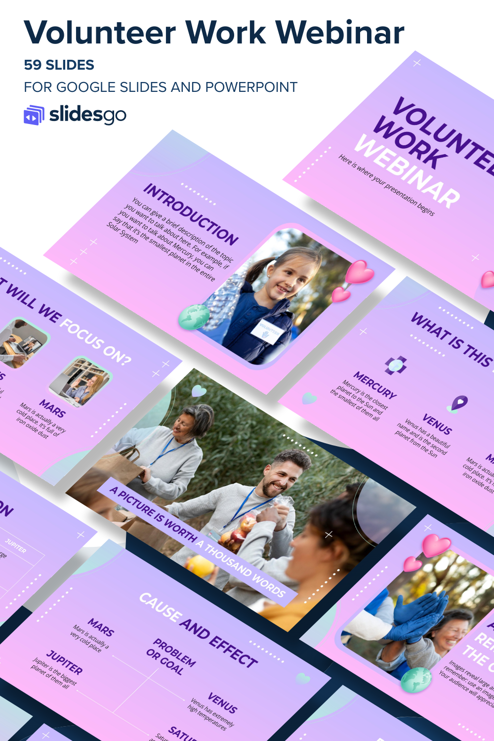 Volunteer Work Webinar | Google Slides & PowerPoint