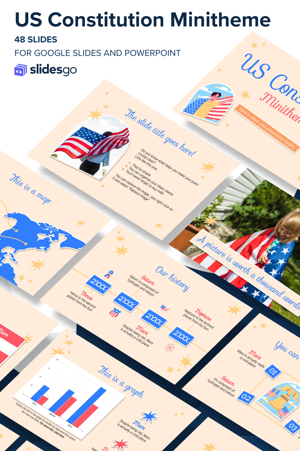 US Constitution Minitheme | Google Slides and PowerPoint