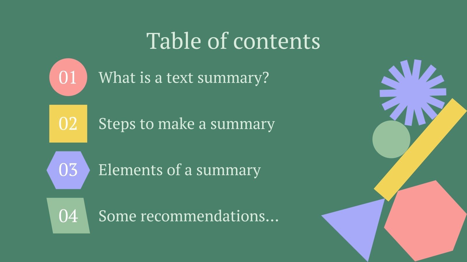 How to Summarize a Text? | Google Slides & PPT