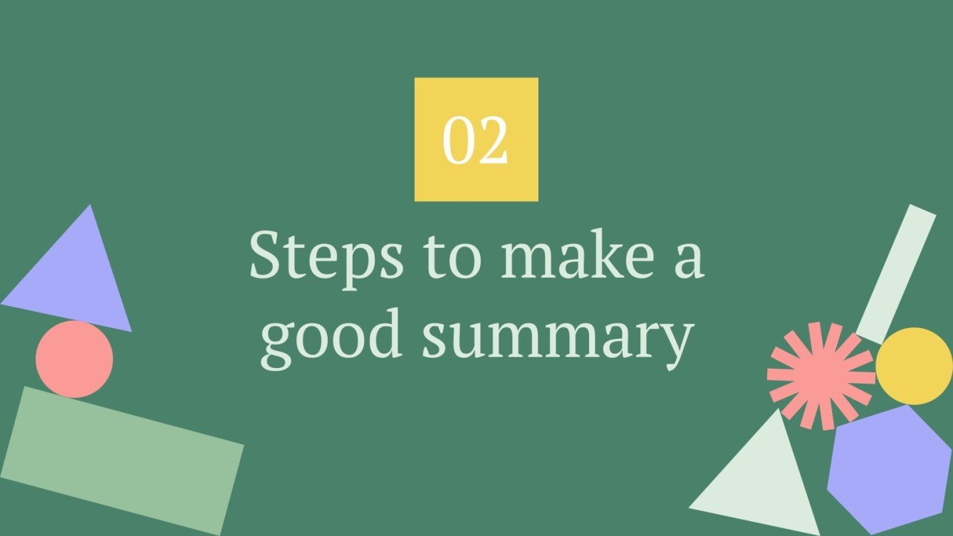 How to Summarize a Text? | Google Slides & PPT