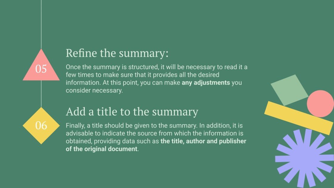 How to Summarize a Text? | Google Slides & PPT
