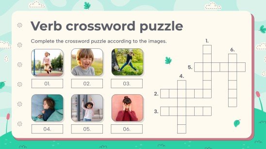 Cuadernillo de actividades: adjetivos, sustantivos y verbos
