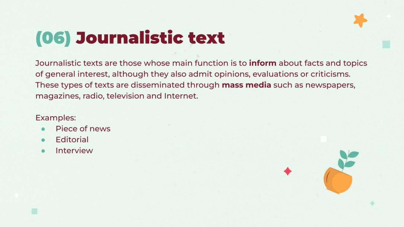 Types of Texts Part 2 | Google Slides & PowerPoint