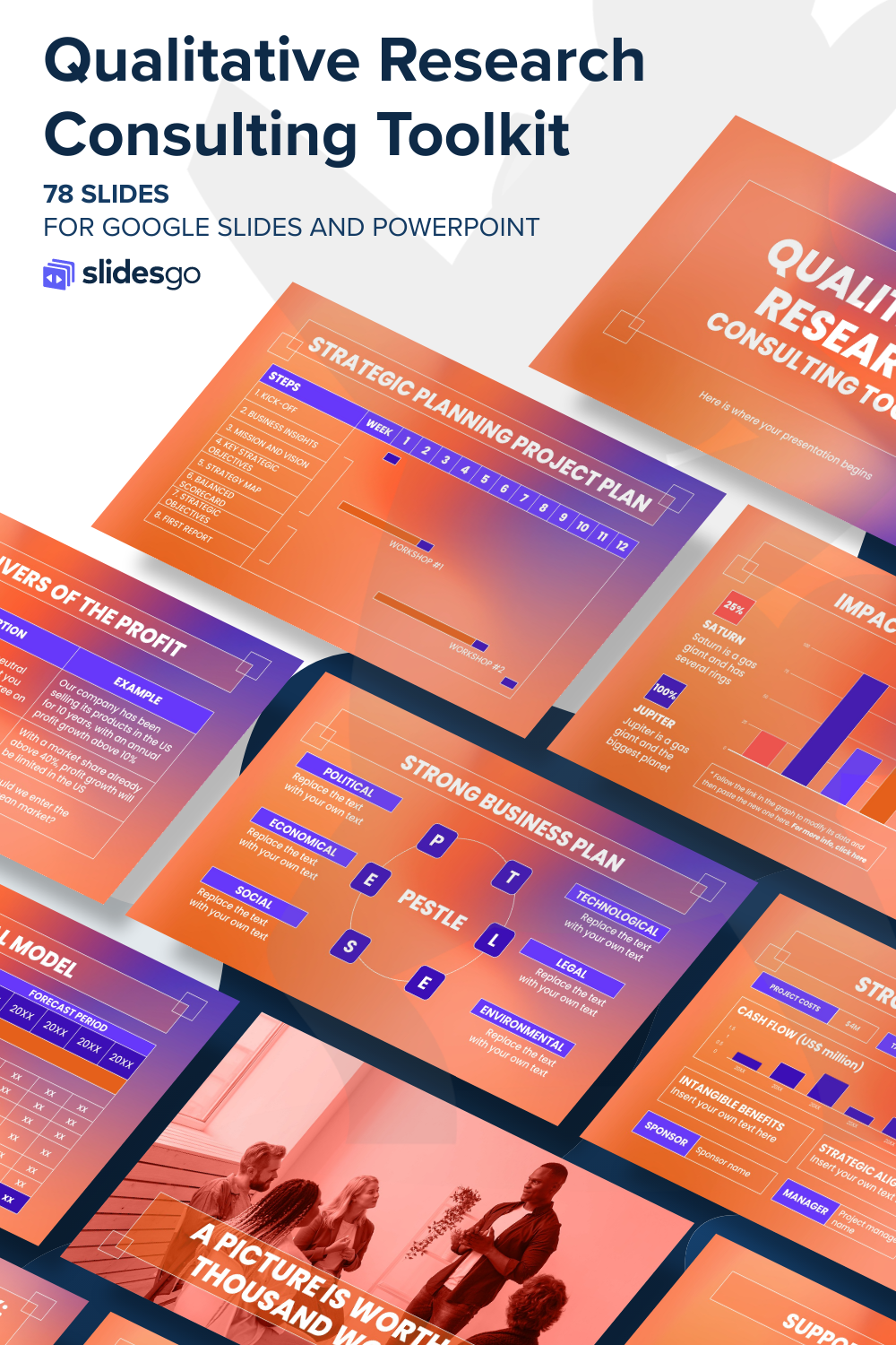 Qualitative Research Consulting Toolkit | Google Slides