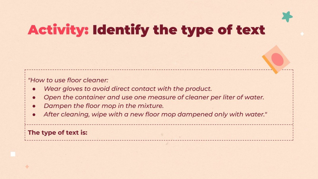 Types of Texts Part 1 | Google Slides & PowerPoint