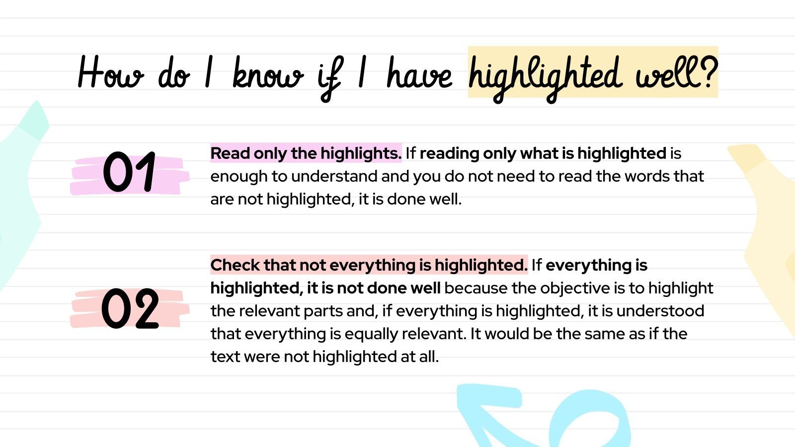 Tips for Better Highlighting | Google Slides & PowerPoint
