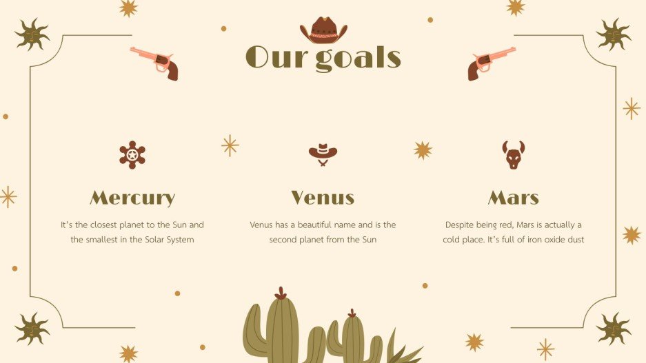 Cowgirl Fashion Campaign | Google Slides & PPT