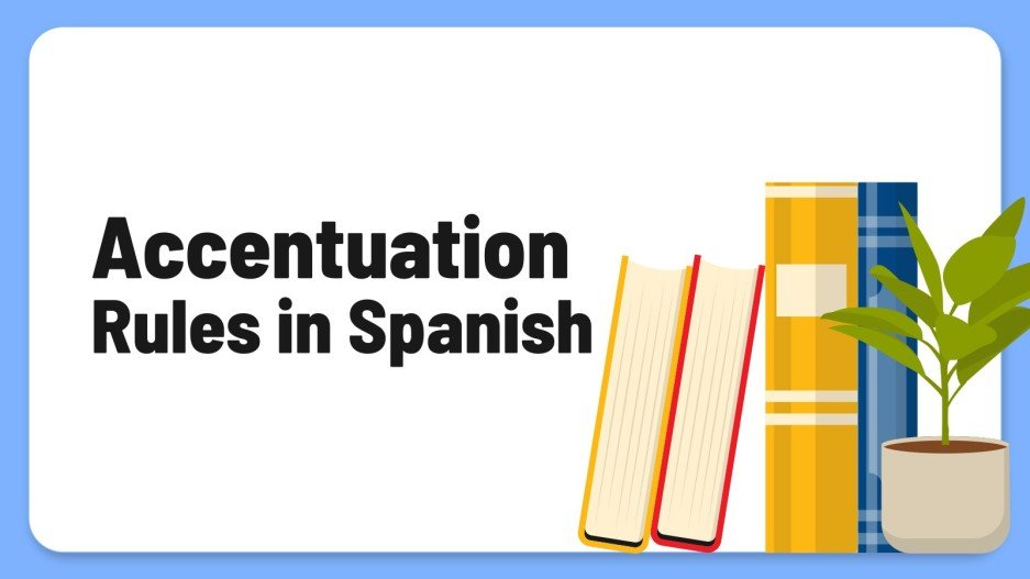 Accentuation Rules in Spanish | Google Slides & PowerPoint