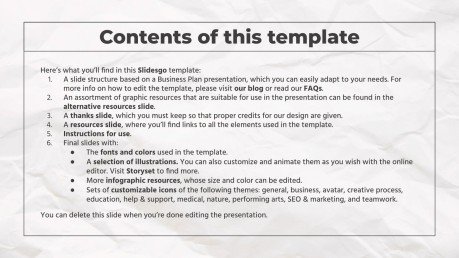Packaging and Shipping Business Plan | Google Slides & PPT
