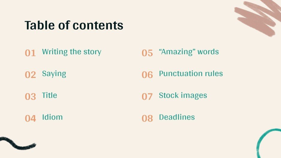 Slidesclass' Creative Writing Workshop | Google Slides & PPT