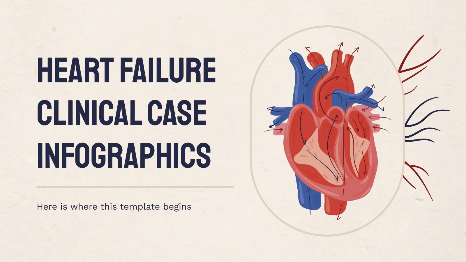 Heart Failure Clinical Case Infographics | Google Slides