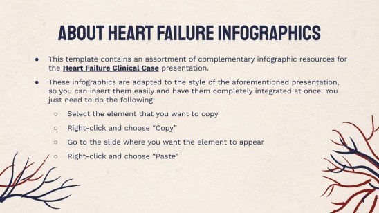 Heart Failure Clinical Case Infographics | Google Slides