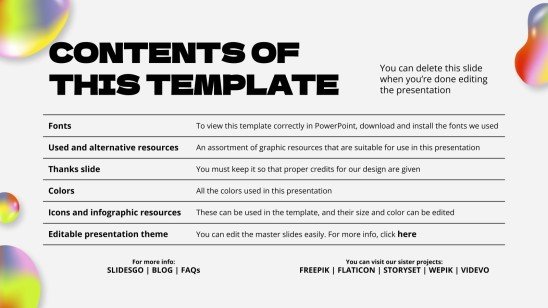 Bold Typeface Style Portfolio | Google Slides & PowerPoint