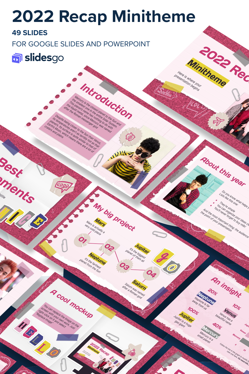 2025 Recap Minitheme | Google Slides & PowerPoint