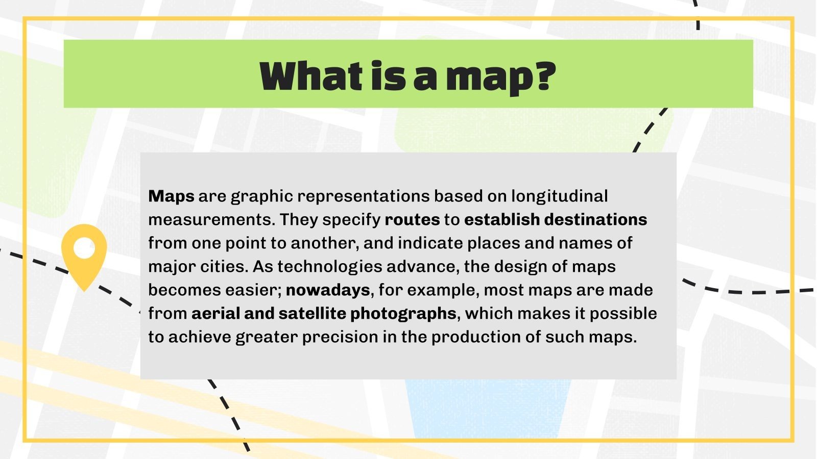 Steps for Reading a Map | Google Slides & PowerPoint