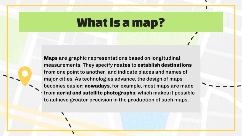 Steps for Reading a Map | Google Slides & PowerPoint