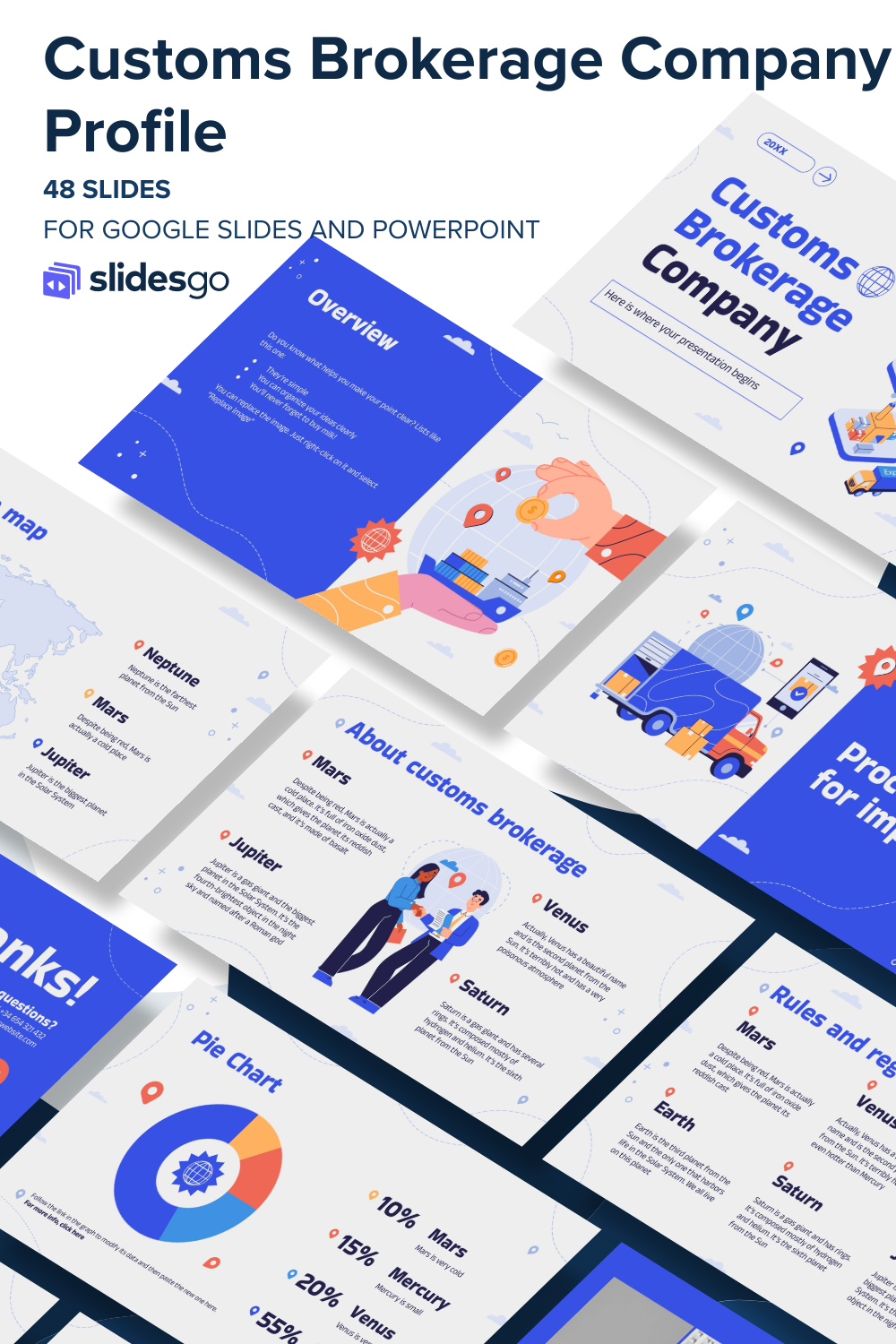 Customs Brokerage Company Profile | Google Slides & PPT