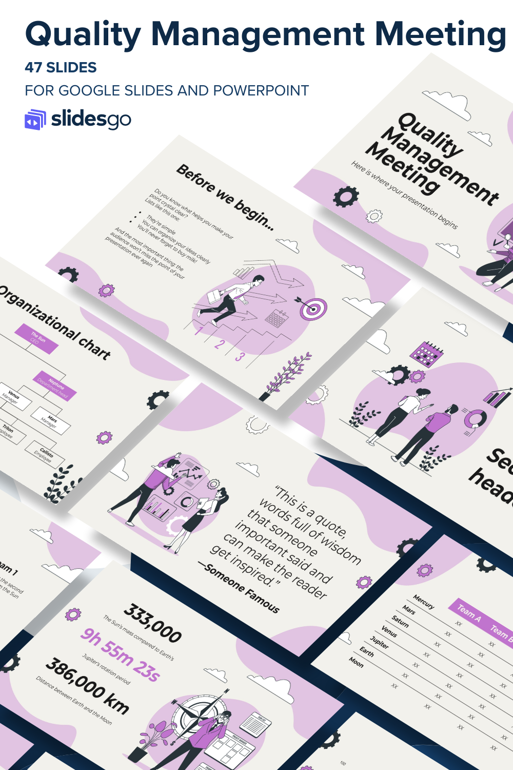 Quality Management Meeting | Google Slides & PowerPoint