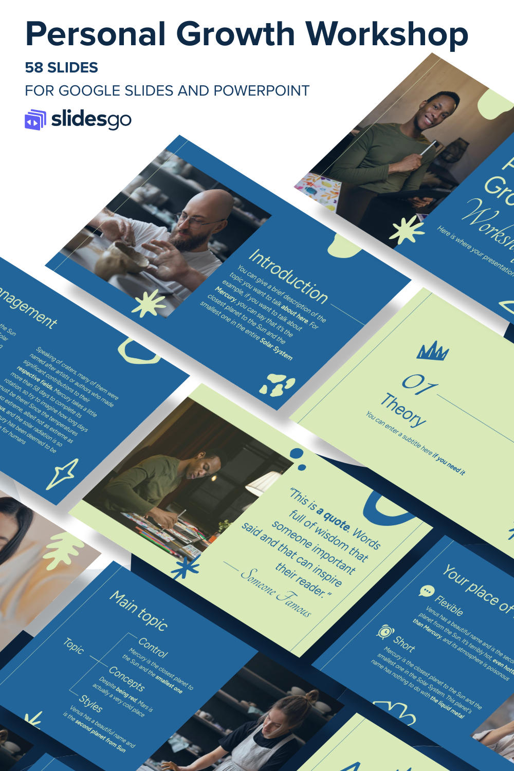 Personal Growth Workshop | Google Slides & PowerPoint