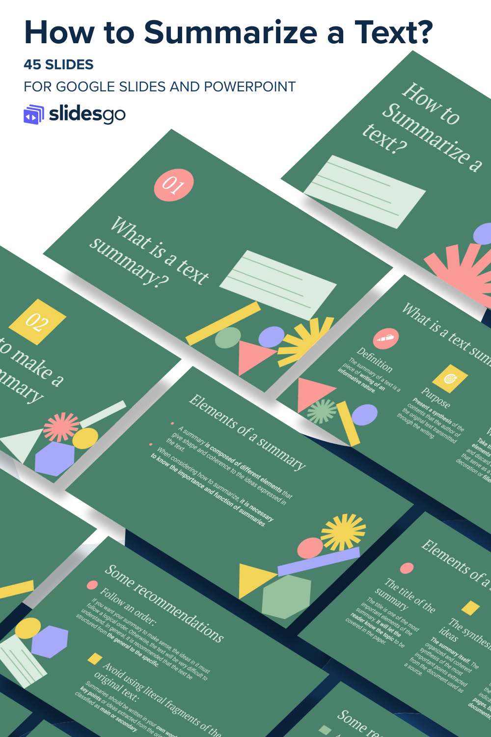 How to Summarize a Text? | Google Slides & PPT