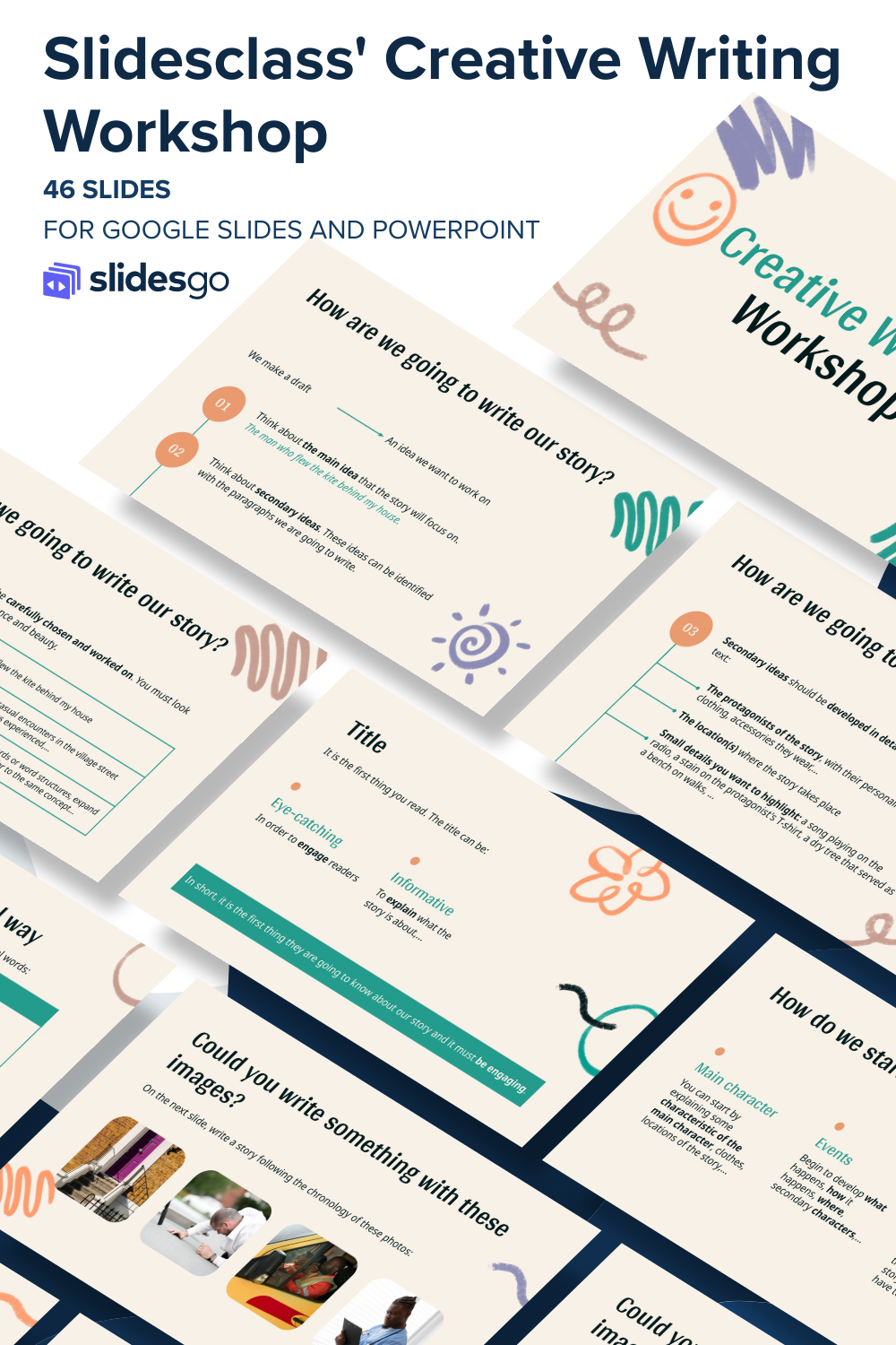 Slidesclass' Creative Writing Workshop | Google Slides & PPT