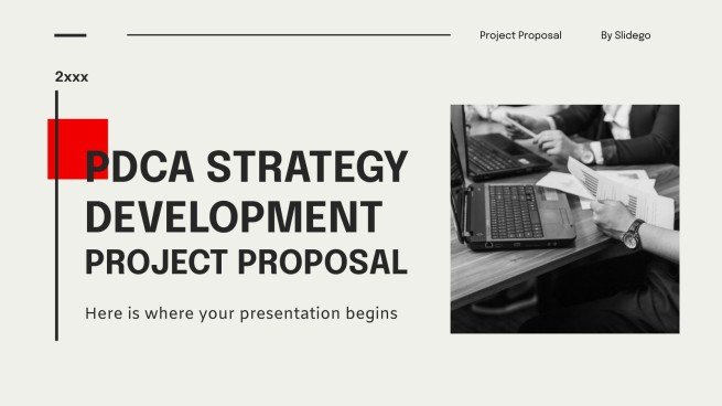 PDCA Strategy Development | Google Slides & PPT