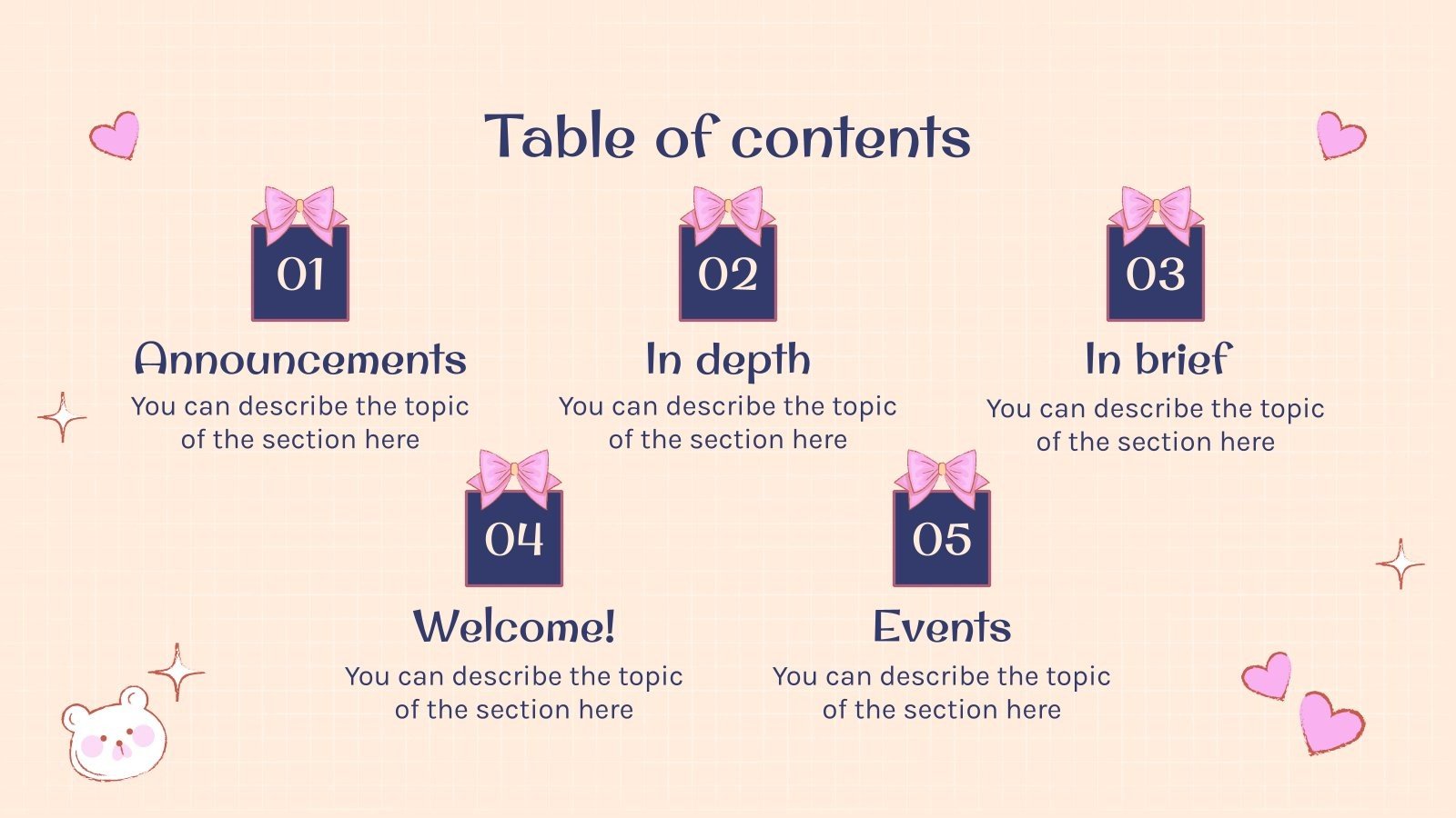 Anime Doll Cosplay Newsletter | Google Slides & PowerPoint