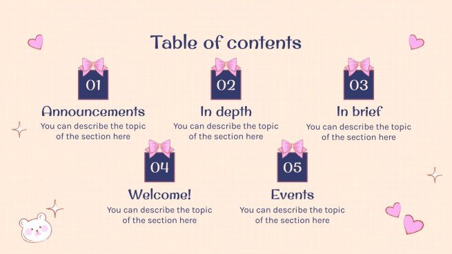 Anime Doll Cosplay Newsletter | Google Slides & PowerPoint