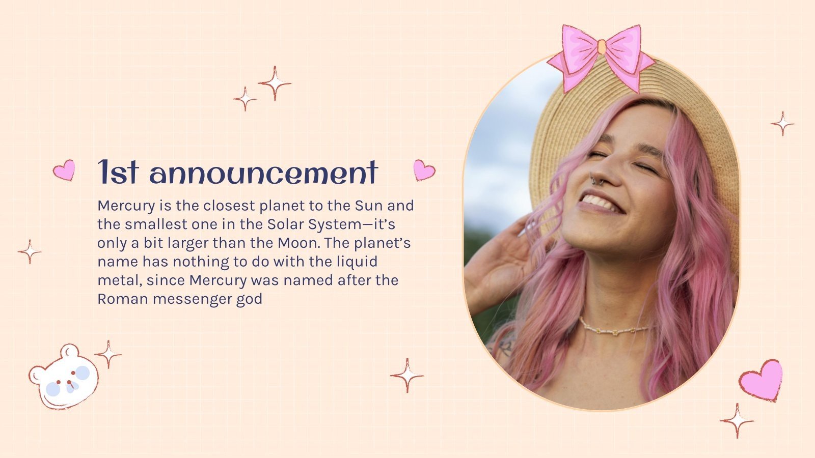 Anime Doll Cosplay Newsletter | Google Slides & PowerPoint