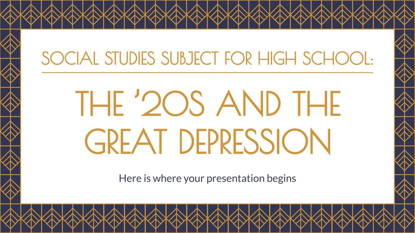 Google Slides & PPT Vorlagen zum Thema Depression