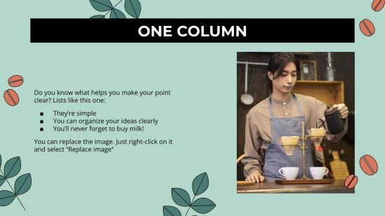 Coffee Shop Company Profile | Google Slides & PPT