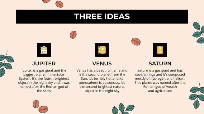 Coffee Shop Company Profile | Google Slides & PPT