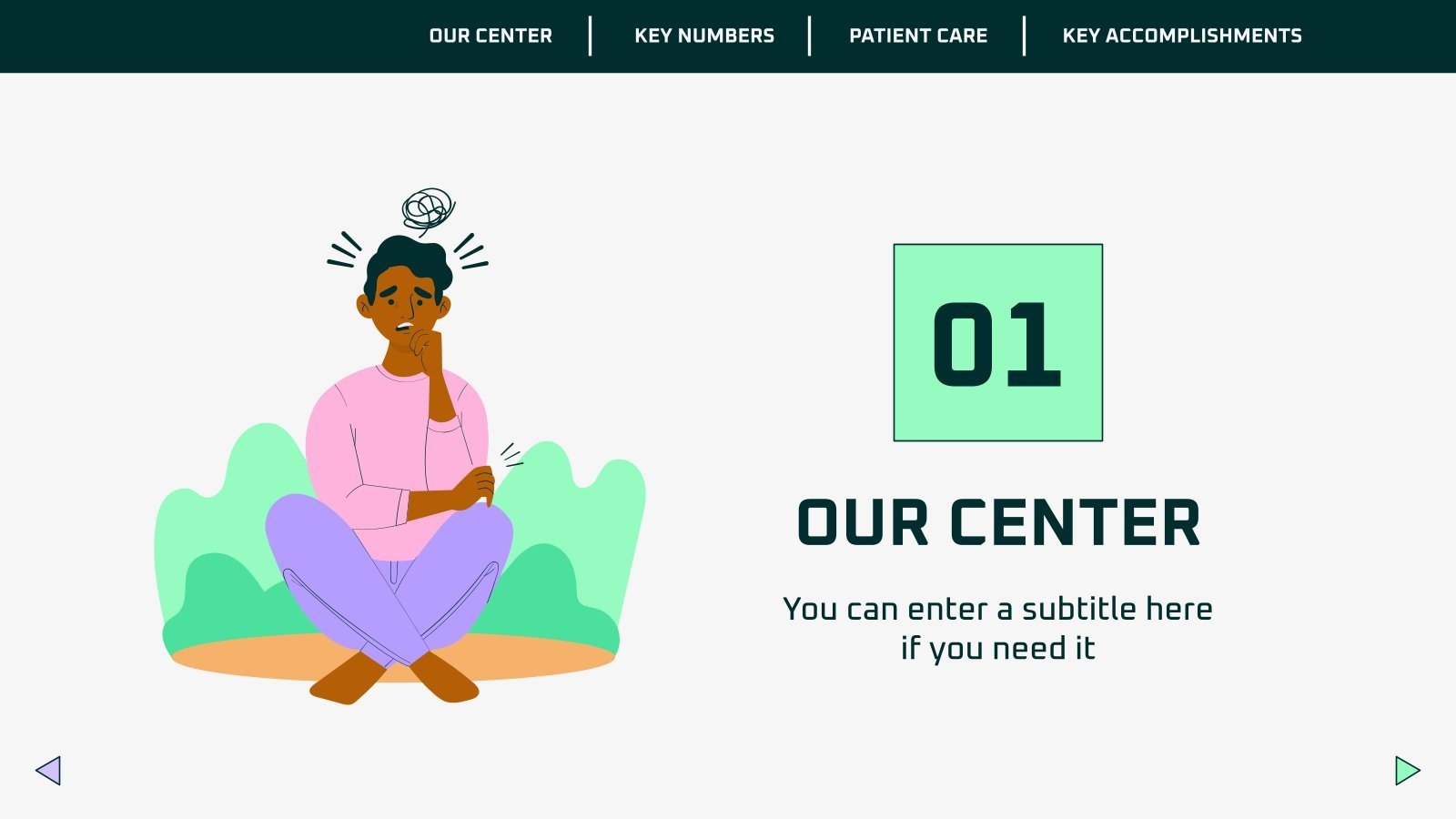 Bipolar Disorder Medical Center | Google Slides & PPT