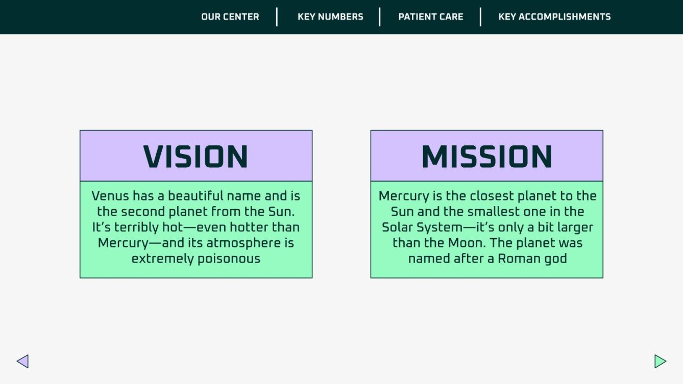 Bipolar Disorder Medical Center | Google Slides & PPT