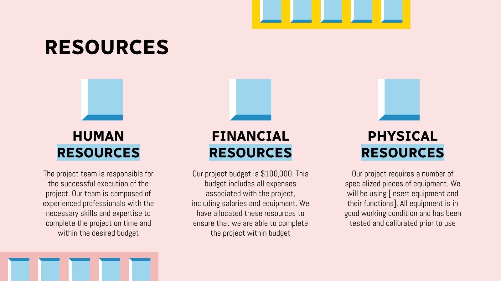 Bold Typeface Style Project Proposal | Google Slides & PPT