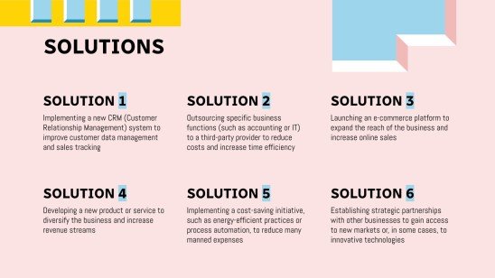 Bold Typeface Style Project Proposal | Google Slides & PPT