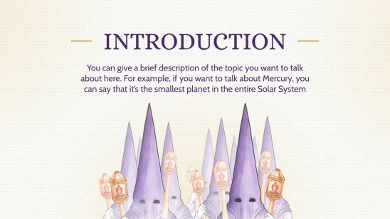 Semana Santa espanhola | Google Slides e PowerPoint