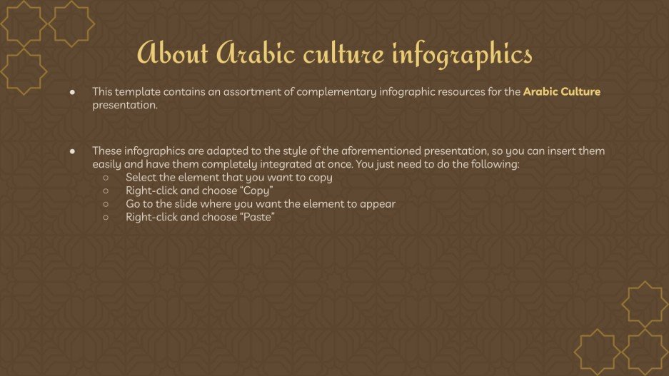 Arabic Culture Infographics | Google Slides & PowerPoint