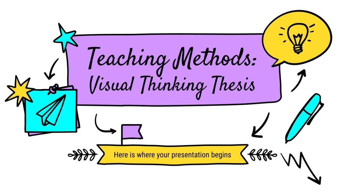 Teaching Methods: Visual Thinking Thesis | Google Slides & PPT