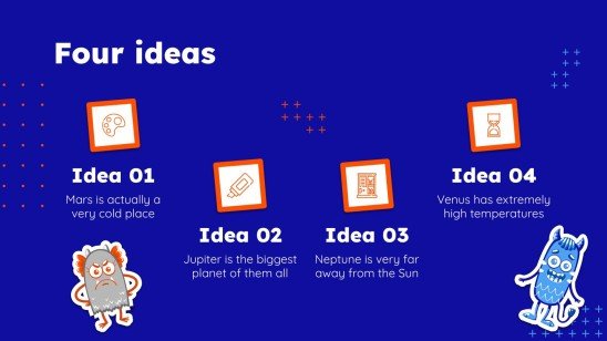 Monster Stickers Lesson for Elementary | Google Slides & PPT